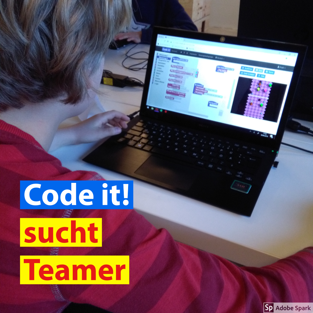 Wir suchen Teamer/innen für Programmierkurse in Leipzig